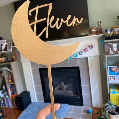 Moon Table Numbers, Wedding Table Numbers, Moon Wedding Decoration ...