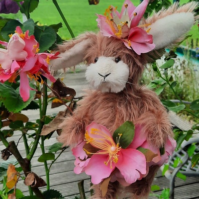 TEDDY RABBIT Pattern Figure Stuffed Animal, Pattern Pdf-teddy Rabbit ...