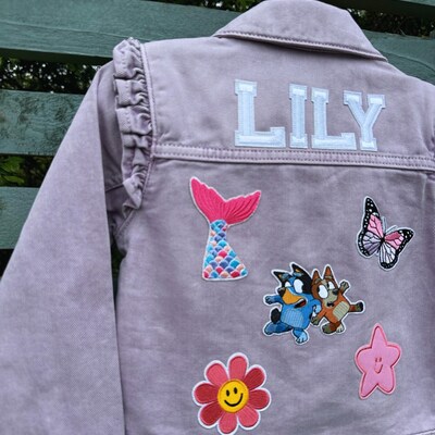 Red Old English Letter Patches Iron on / Sew Retro Alphabet Embroidery ...