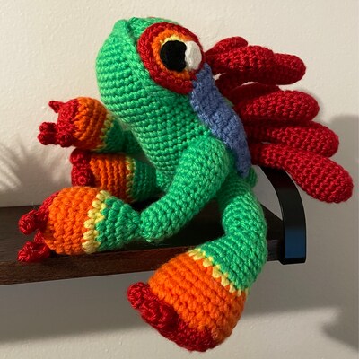 Crochet World of Warcraft Inspired Murloc Amigurumi - Etsy