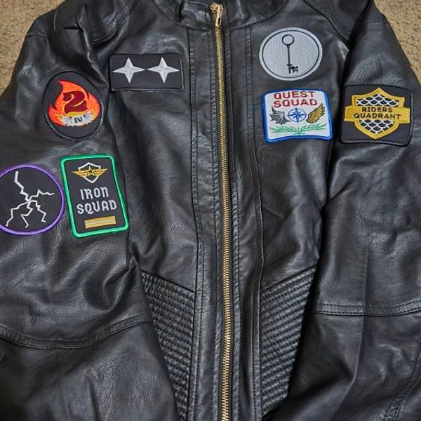 Fourth Wing Embroidered Patch, Flight Jacket Cosplay Patches, Dragon ...