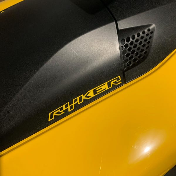 Racing Stripes Ryker Motorcycle Custom Vinyl Decal Personalize Your ...