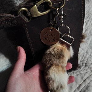 Mink Tail Keychain. Mink Keychain. Dyed Mink Keychain - Etsy