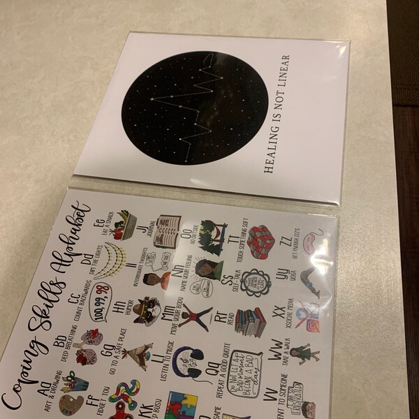 Coping Skills Alphabet Poster| Coping Skills for Kids| Elementary ...