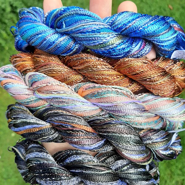 Hand Dyed Embroidery Thread, Sherbet Fountain, One off Special, Limited ...