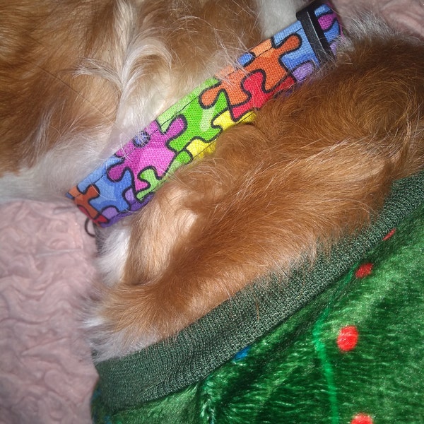 Autism Awareness Dog Collar - Etsy