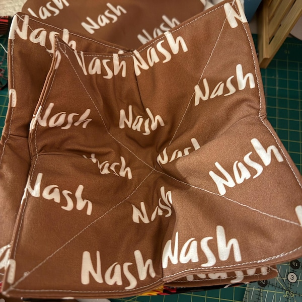 Personalized Name Fabric / You Pick Font + Color Personalized Fabric ...