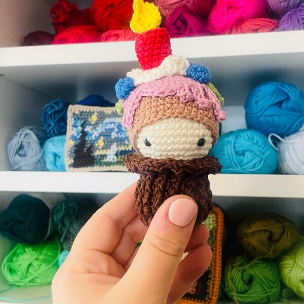 Crochet Pattern Lalylala STAG BEETLE Amigurumi Diy Larva Plus ...