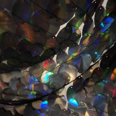 Fire Sequin Bell Sleeve Kimono / Festival Robe / Hooded Kimono / Maxi ...