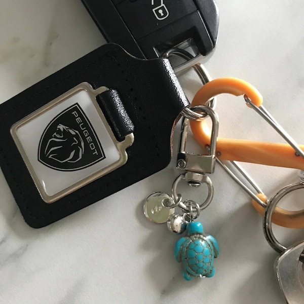 Personalised Turtle Keychain,turtle Keyring,personalised Gift,travel ...