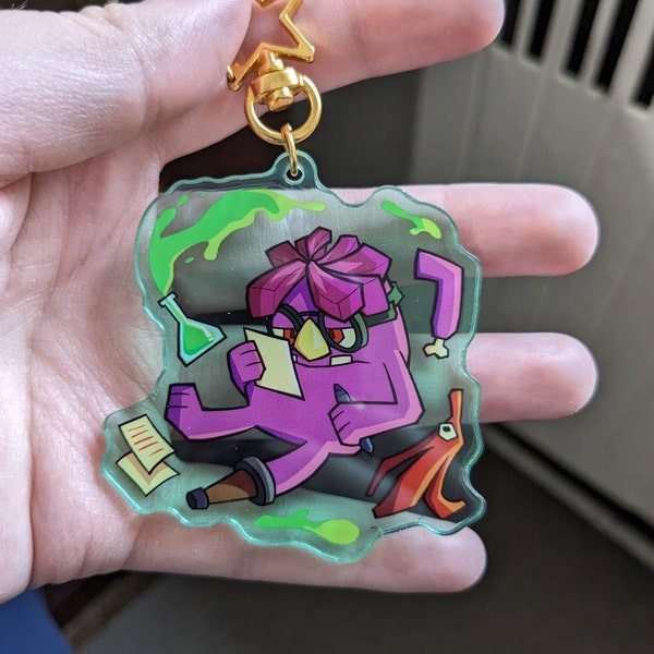 Bugsnax, Floofty Fizzlebean, Filbo Fiddlepie, Colored Acrylic Charms 2. ...