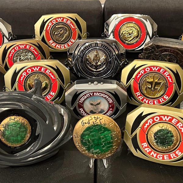 Power Rangers 2017 Movie Inspired Yellow Ranger Ninjetti Bear Coin - Etsy