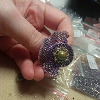 Red Dragon Beaded Wrap Bracelet Tutorial, Seed Bead Beading Pattern by ...