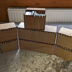 Mini Card Store Stackable Half and Full Size Boxes for Euro Mini Cards ...