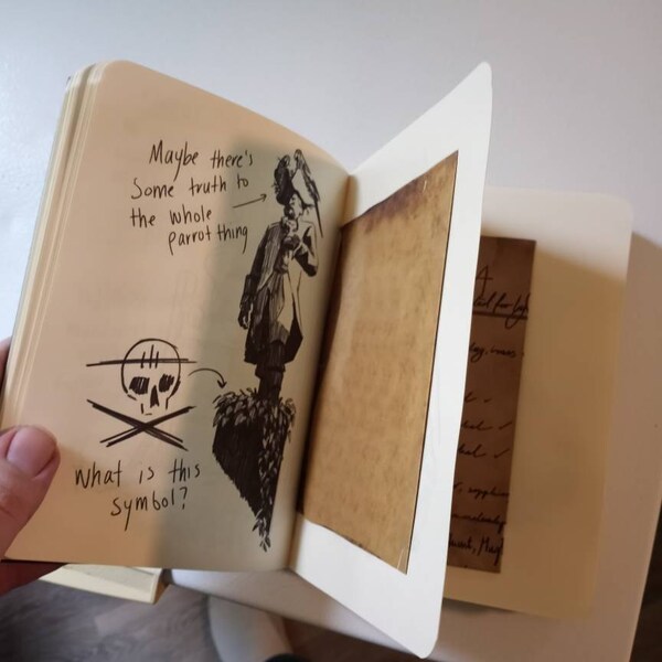 The Last of Us Ellie Diary Journal Complete All Drawings With ...
