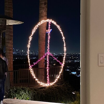 The Giant Peace Sign - Etsy