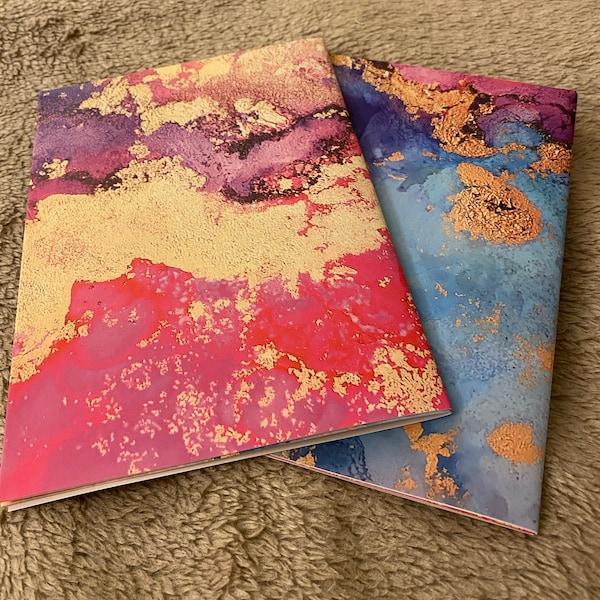 Original Resin Alcohol Ink Painting / Contraluz Opal I / 6x6 / Modern ...