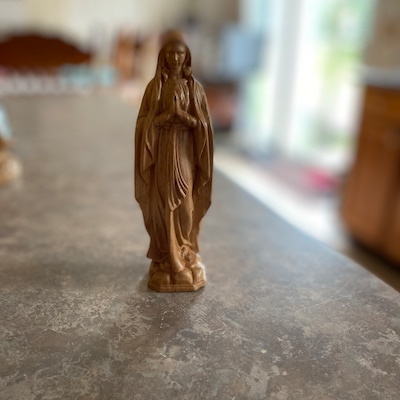 A Set of 14 Wooden Stations of the Cross Solid Wood Carving Room Decor ...