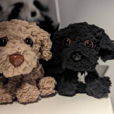 Crochet Cockapoo Pattern, Amigurumi Dog Pattern, Dog Stuffed Animal ...