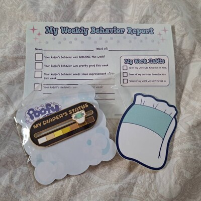 Saturday Morning Sticker Sheet ABDL Babyfur Furry Agere - Etsy