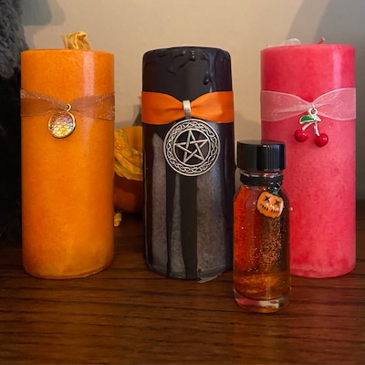 PUMPKIN PROTECTION Spell Oil. Warding off Evil Spirits. 4 Dram 8 Dram ...