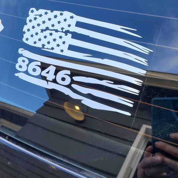 8646 Anti Biden Car Truck Van Window or Bumper Sticker Vinyl Decal - Etsy