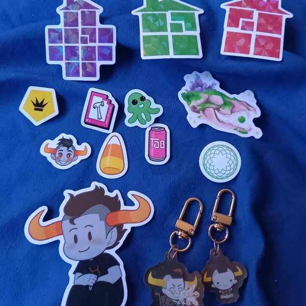 Homestuck Smuppets 1.5 Inch Double Sided Acrylic Charms - Etsy