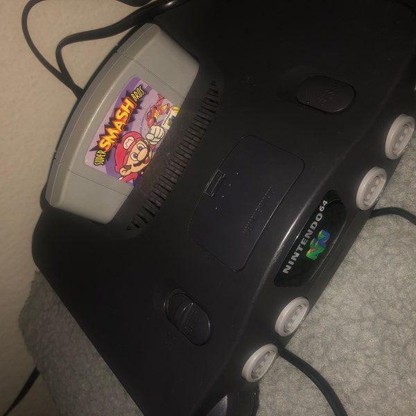 N64 Nintendo 64 Console + up to 4 New Controllers + Cords + CLEANED ...