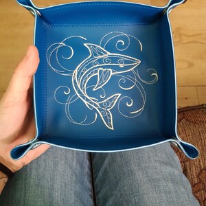 Collapsible Dice Rolling Tray Sea Turtle | Etsy