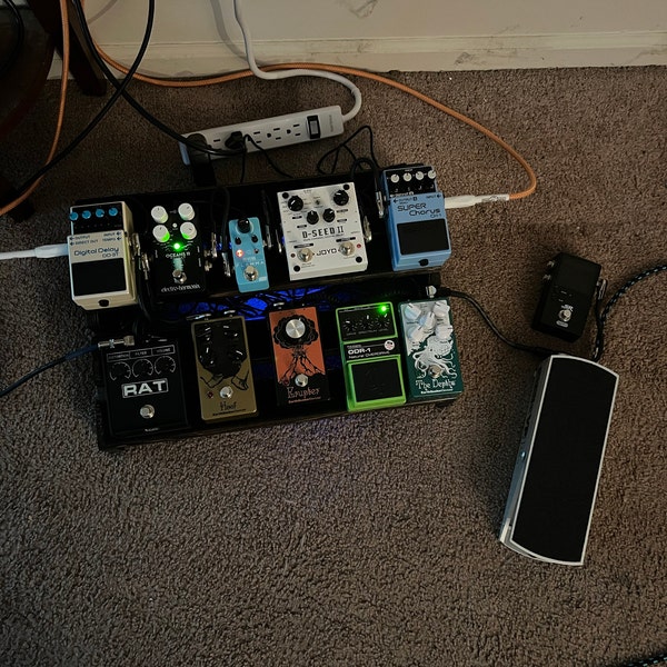 2 Level Guitar Pedal Board - Etsy