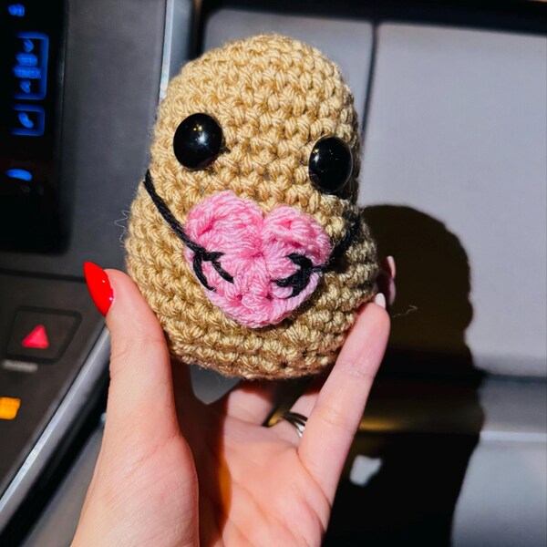 Jaycee the Emotional Support Potato Amigurumi - Crochet PDF Pattern ...