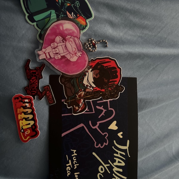 Limbus Company EGO Vinyl Stickers // Don Quixote, Heathcliff, Faust ...