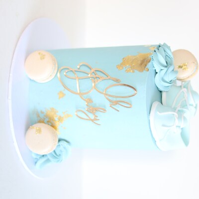 Nikkah Mubarak Double Layer Cake Topper Various Sizes & Colours - Etsy