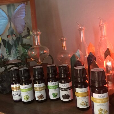 Aromis Aromatherapy Diffuser Wood and Glass solum Nox Vitis - Etsy