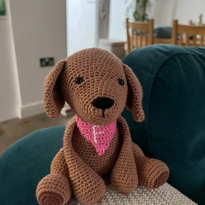 DIY Labrador Golden Retriever Crochet Amigurumi Pattern Perfect Gift ...