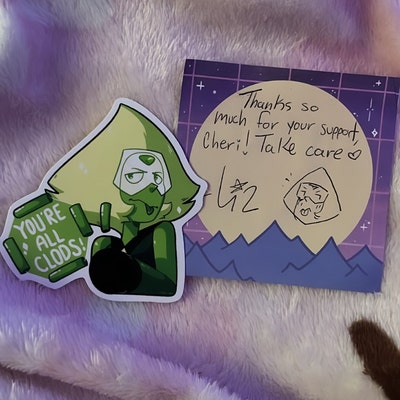 Peridot you're All Clods Waterproof Weatherproof Vinyl Die Cut 3 Inch ...