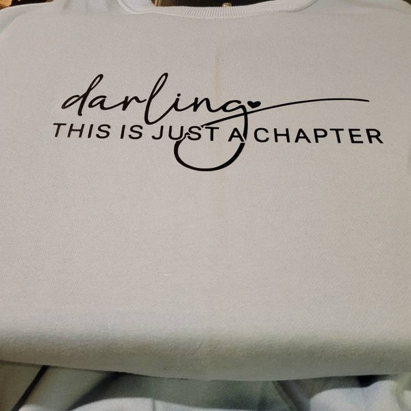 Darling This is Just A Chapter Svg Png High Quality, File for Cricut ...