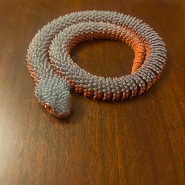 Articulated Bush Viper Toy Dragon Snake - Etsy
