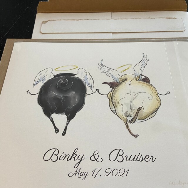 Pug art pug gifts and pug stuff by Inkpug on Etsy