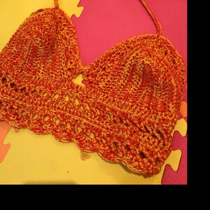 Crochet Bralette PATTERN , Crochet Top Pattern Bralette Top Pattern ...