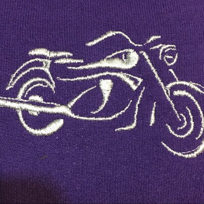 Abstract Motorcycle Machine Embroidery Design - Etsy