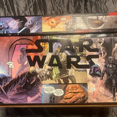 Custom Comic Coffee Table With Epoxy Resin - Etsy