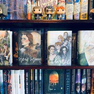 Hardback Twilight Saga Dust Jacket Set Featuring Original - Etsy