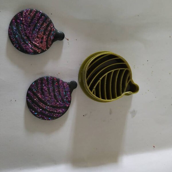 Embossed Ghost Polymer Cutter, Halloween Cutter Ghost Polymer Clay ...