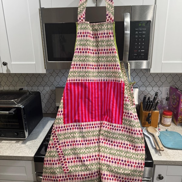 Kitchen Apron Sewing Pattern | Pinafore Apron Pattern | Easy ...