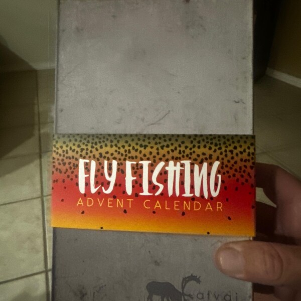 Fly Fisherman's Advent Calendar - Etsy