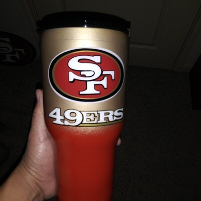 San Francisco 49ers NFL Custom Stainless Steel Cup Tumbler - Etsy