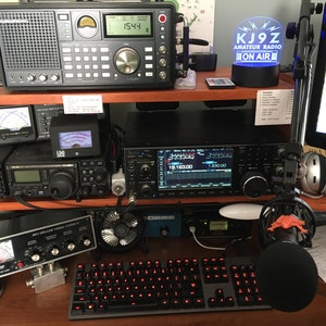 Ham Radio Lighted on Air Callsign Display LED Amateur Radio - Etsy