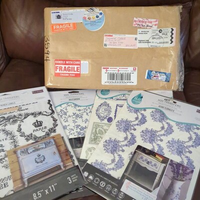 RUSTIC REFUGE Redesign With Prima A1 Fiber Decoupage Paper Furniture ...