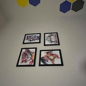 Complete Pikmin Ballpoint Pen Print Set, Pikmin Art Prints, Nintendo ...